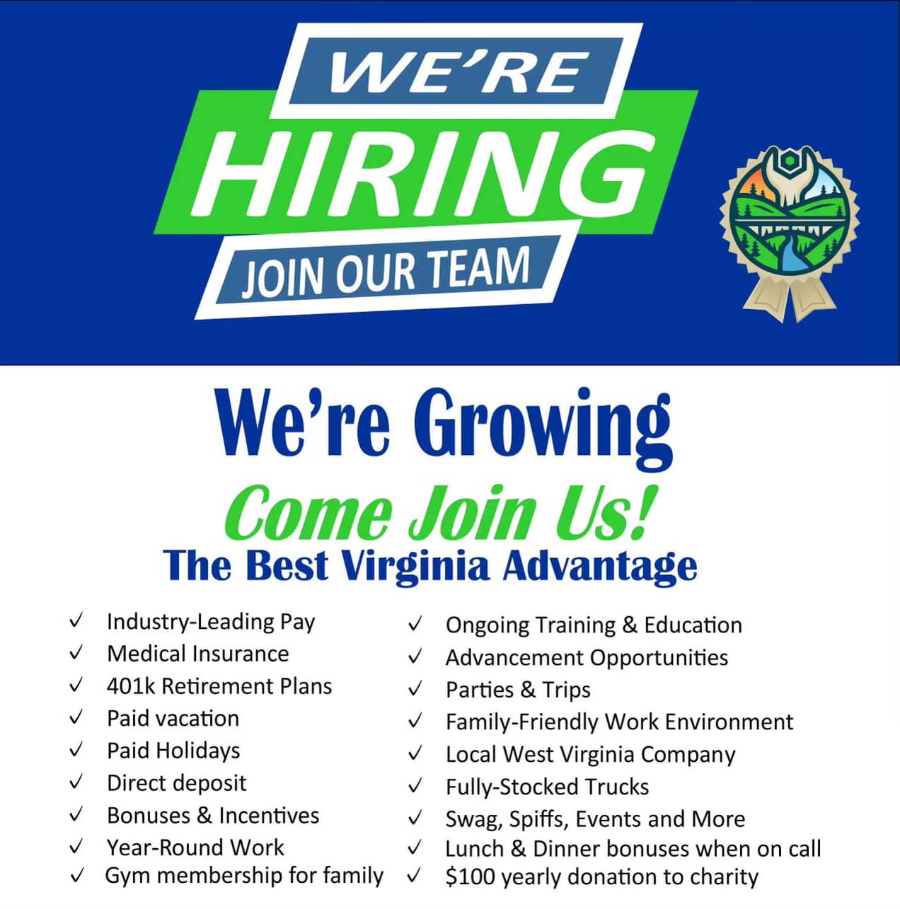 Best Virginia Heating & Cooling Careers - Hurricane, WV